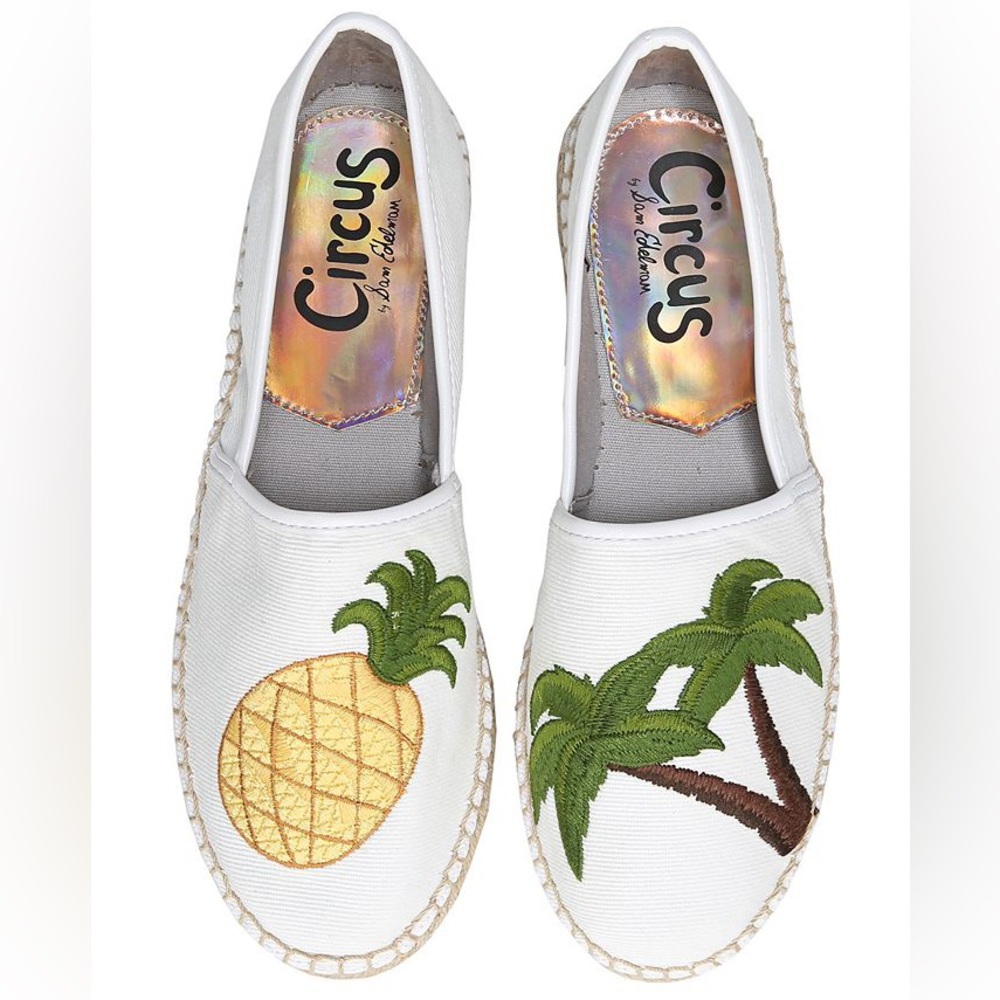 Circus Sam Edelman Leni Pineapple Palm Embroidered Ca… - Gem